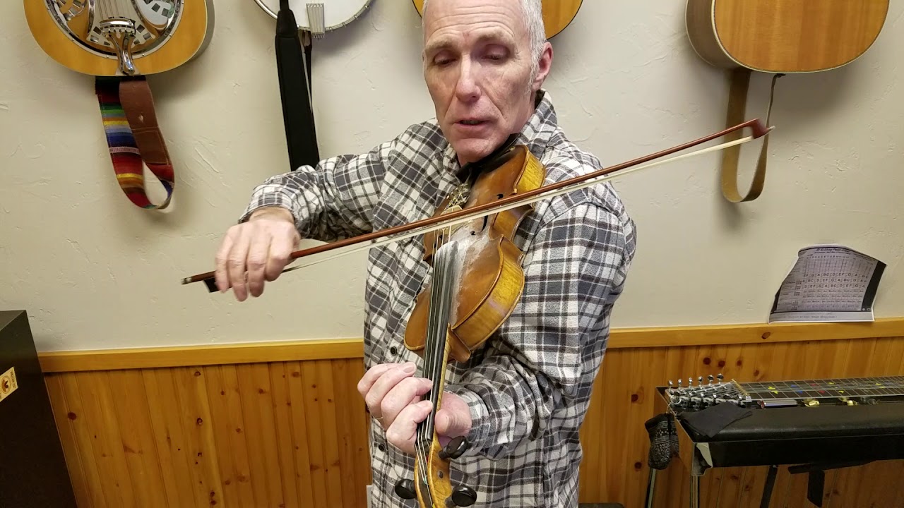 Beginning Fiddle: Down in the Valley, key of G - YouTube