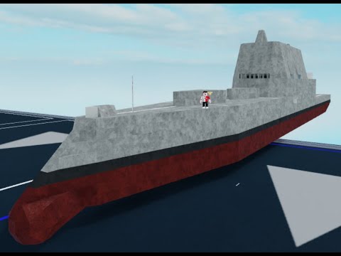 (roblox plane crazy) Zumwalt-class destroyer tutorial #1 - YouTube