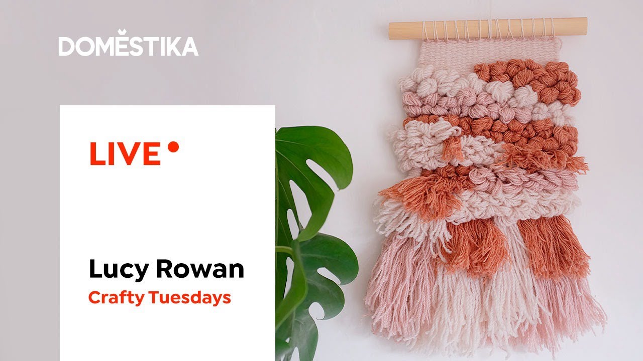 How to Create Textured Wall Hangings with Lucy Rowan - Crafty Tuesday ...