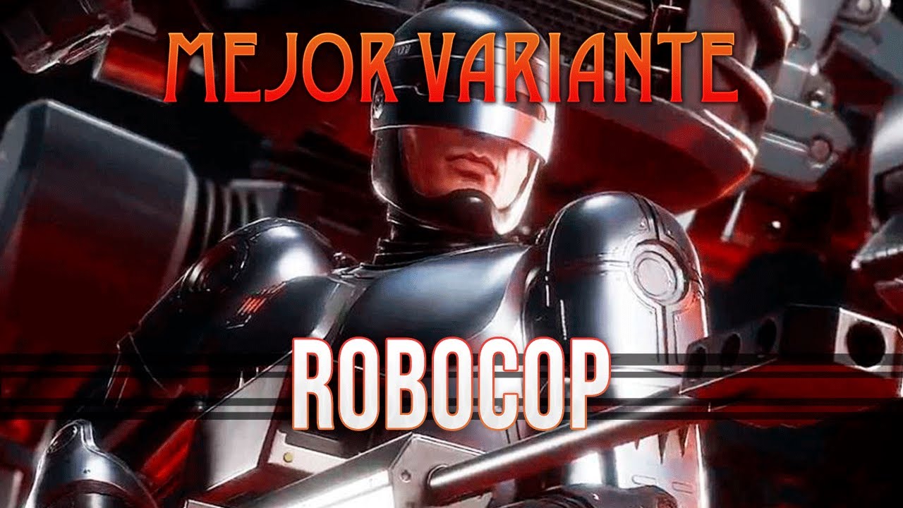 MK11 | ¡LA MEJOR VARIANTE PERSONALIZADA! | Robocop - YouTube