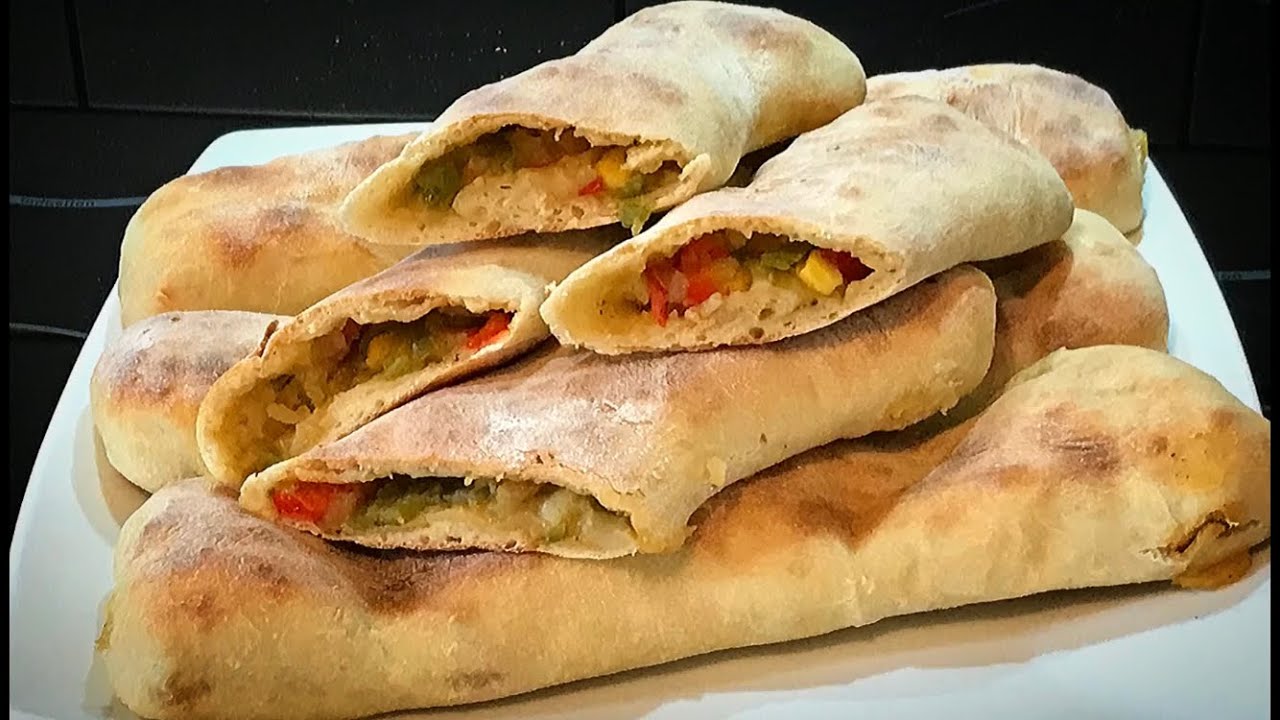 POTATO & VEGETABLE ROLL WITH HOMEMADE DOUGH — PITE ME PATATE DHE PERIME ...