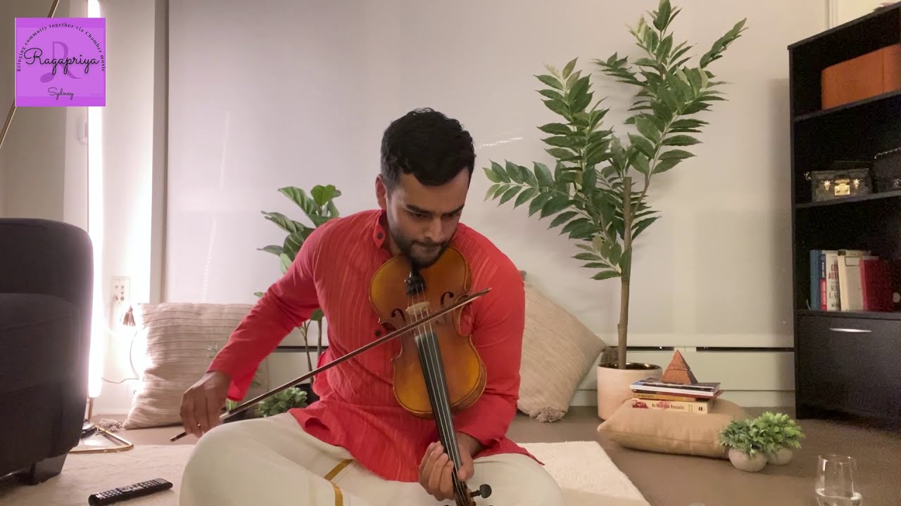 Ragapriya Sydney Margazhi utsavam 2020/21: Sri Sanjay Ramaswamy (violin ...