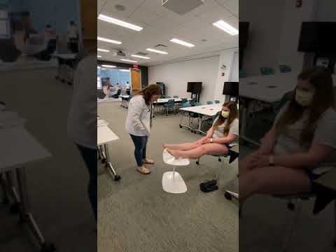 Foot Sensory Exam Part 1 (Visual)