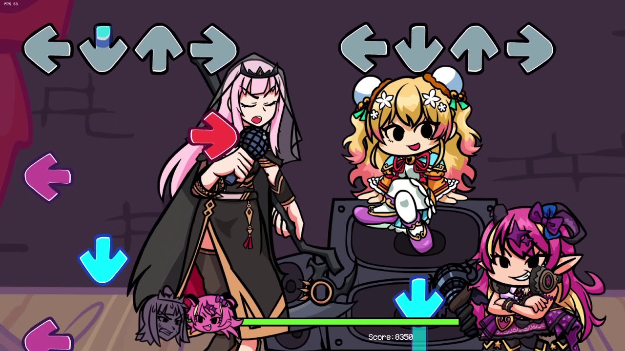 Friday Night Funkin' | Akai Haato - RED HEART | Custom Song - YouTube