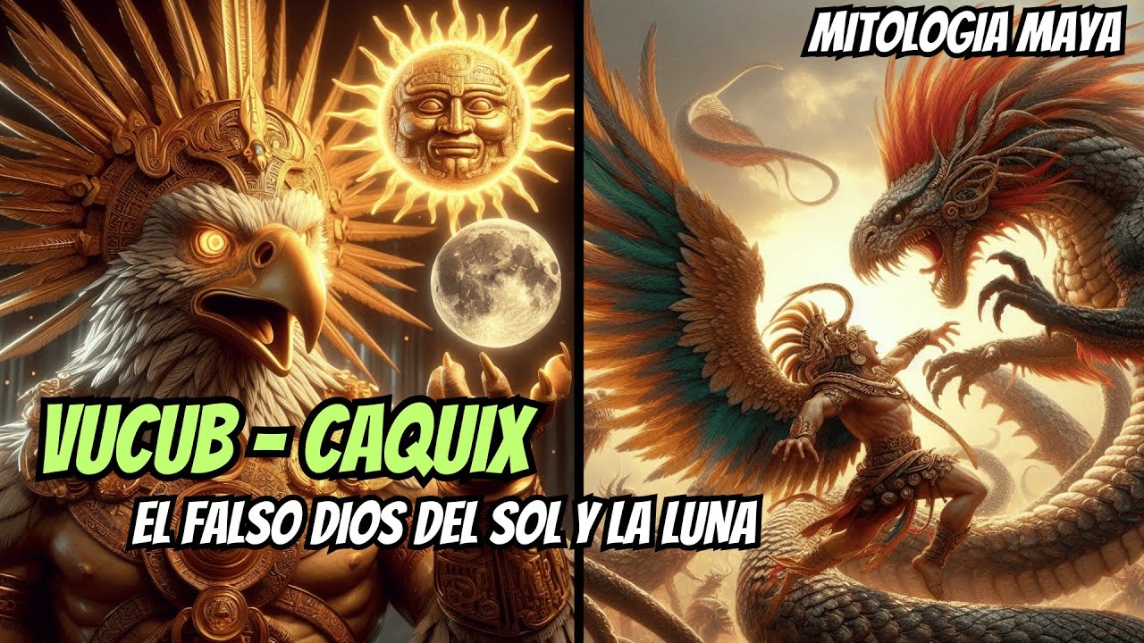 ☀️VUCUB - CAQUIX | EL ORGULLO CAIDO: EL FALSO DIOS DEL SOL Y LA LUNA ...