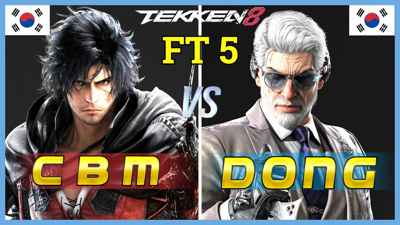 Tekken 8 DNF CBM (Clive) Vs DONGRANG (Victor) First To 5 Set! - YouTube