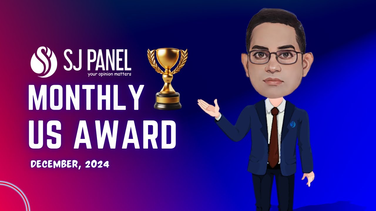 SJ Panel Monthly Awards December 2024 Celebrating Our Top USA Panelists ...