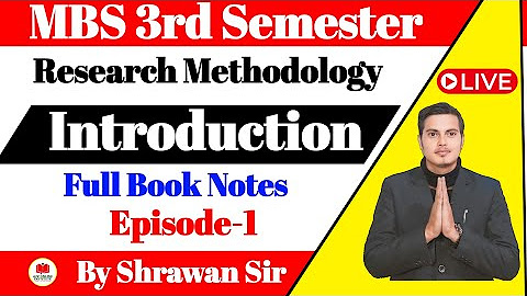 MBS 3rd Sem Research Methodology (Full Course) - YouTube