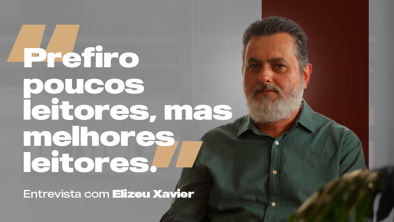 Conheça o escritor Elizeu Xavier, uma das descobertas da Editora ...