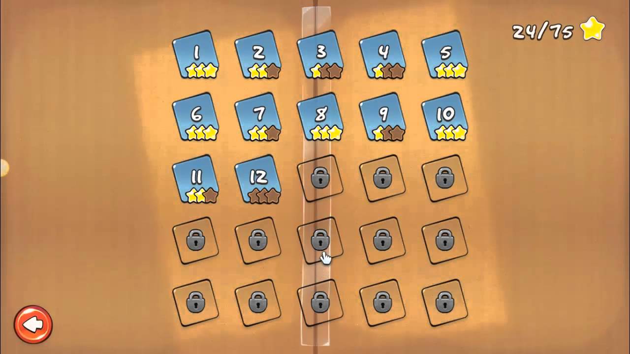 Cut the rope #1 Cardboard box - YouTube
