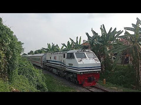 Kereta api KAl CC 204 KPT lokomotif S8 - YouTube