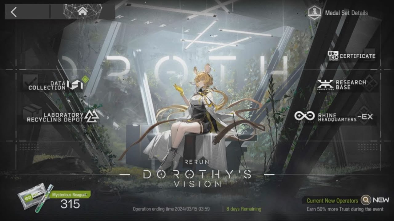Dorothy's Vision Rerun y un Poco de IS4 Arknights - YouTube