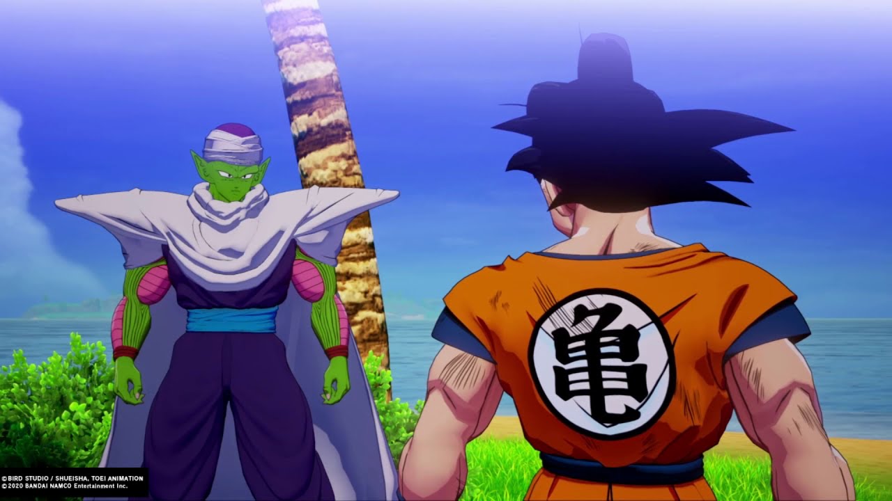 Goku Vs Raditz Fight Part 1 Dragon Ball Z Kakarot On ps4 - YouTube