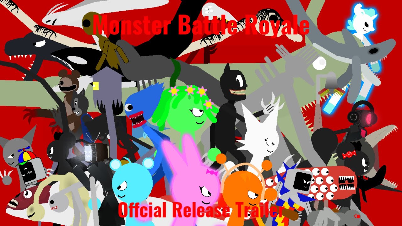Monster Battle Royale | Official Release Trailer | Sticknodes Animation ...
