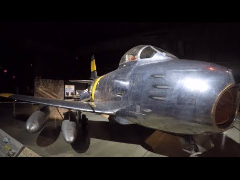 Beautiful RF-86F Haymaker Sabre from the Cold War - YouTube