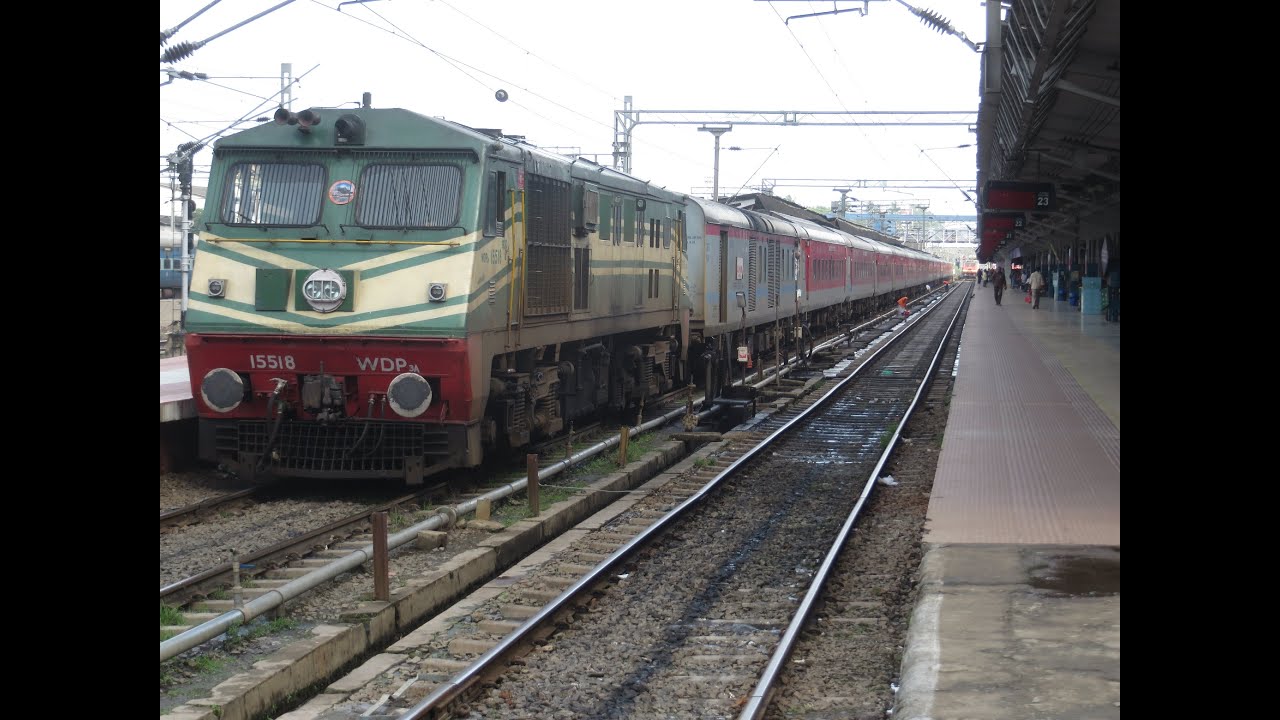 Trivandrum Rajdhani in Kerala: Backwaters and High Speed Crossings ...