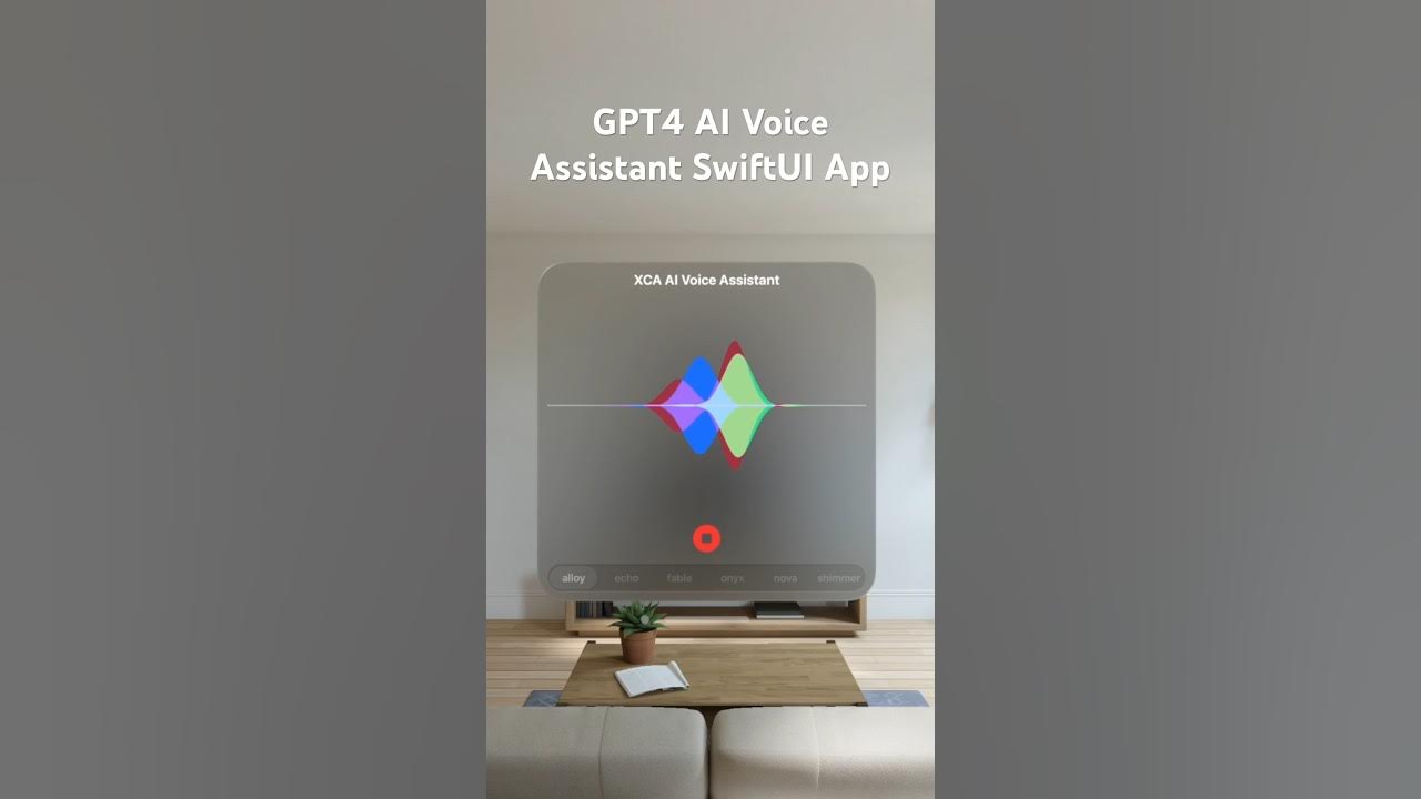Build GPT4 AI Voice Assistant SwiftUI App #iosdevelopment #swiftui #gpt - YouTube