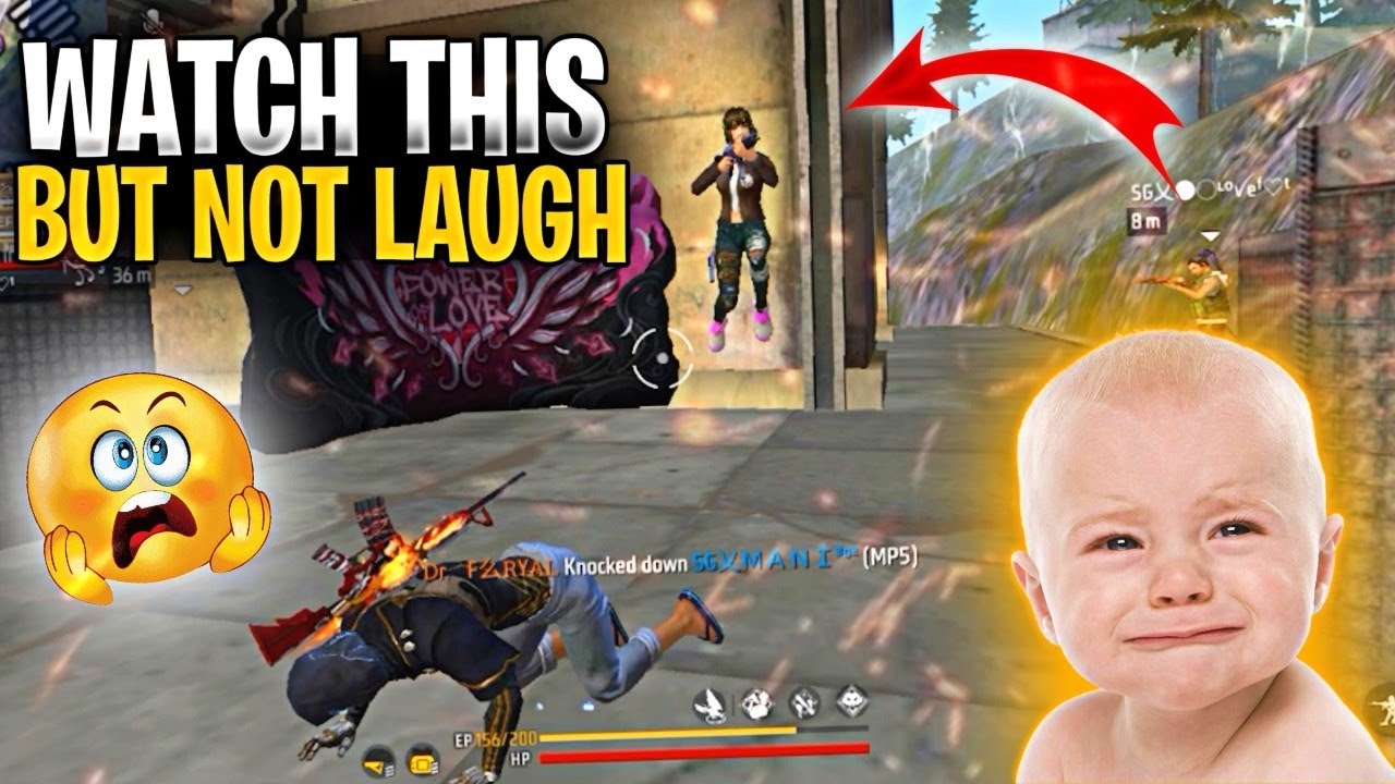 Watch This But Not Laugh🤣 || Try Not To Laugh Challenge Free Fire ...