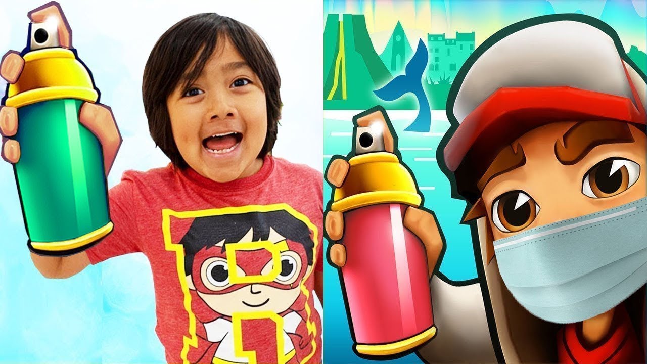 Subway Surfers 2020 vs RYAN'S WORLD Tag with Ryan Gameplay HD - YouTube