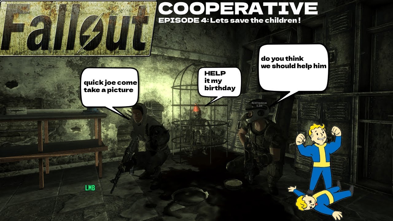 Fallout Coop Campaign :Episode 4 Lets save the children ! - YouTube