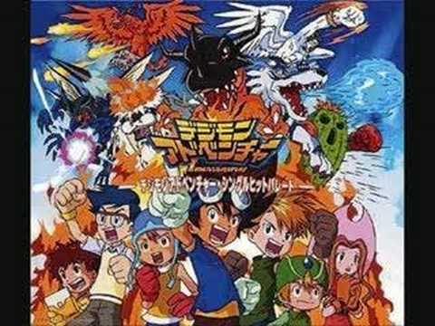 Digimon Opening English - YouTube
