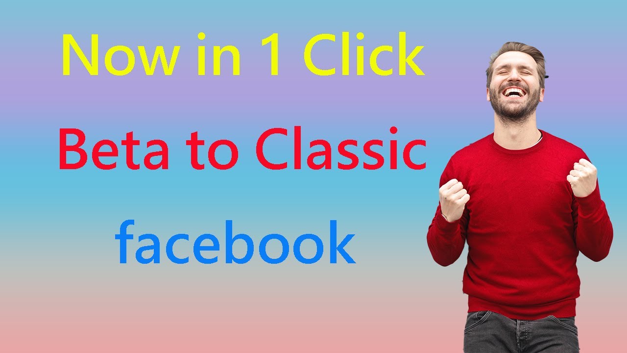 How to use Facebook Classic mode/How to switch facebook beta to Classic ...