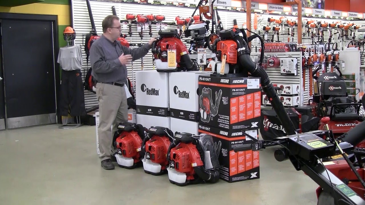 Wednesdays With Weingartz RedMax EBZ8550 Backpack Blower - YouTube