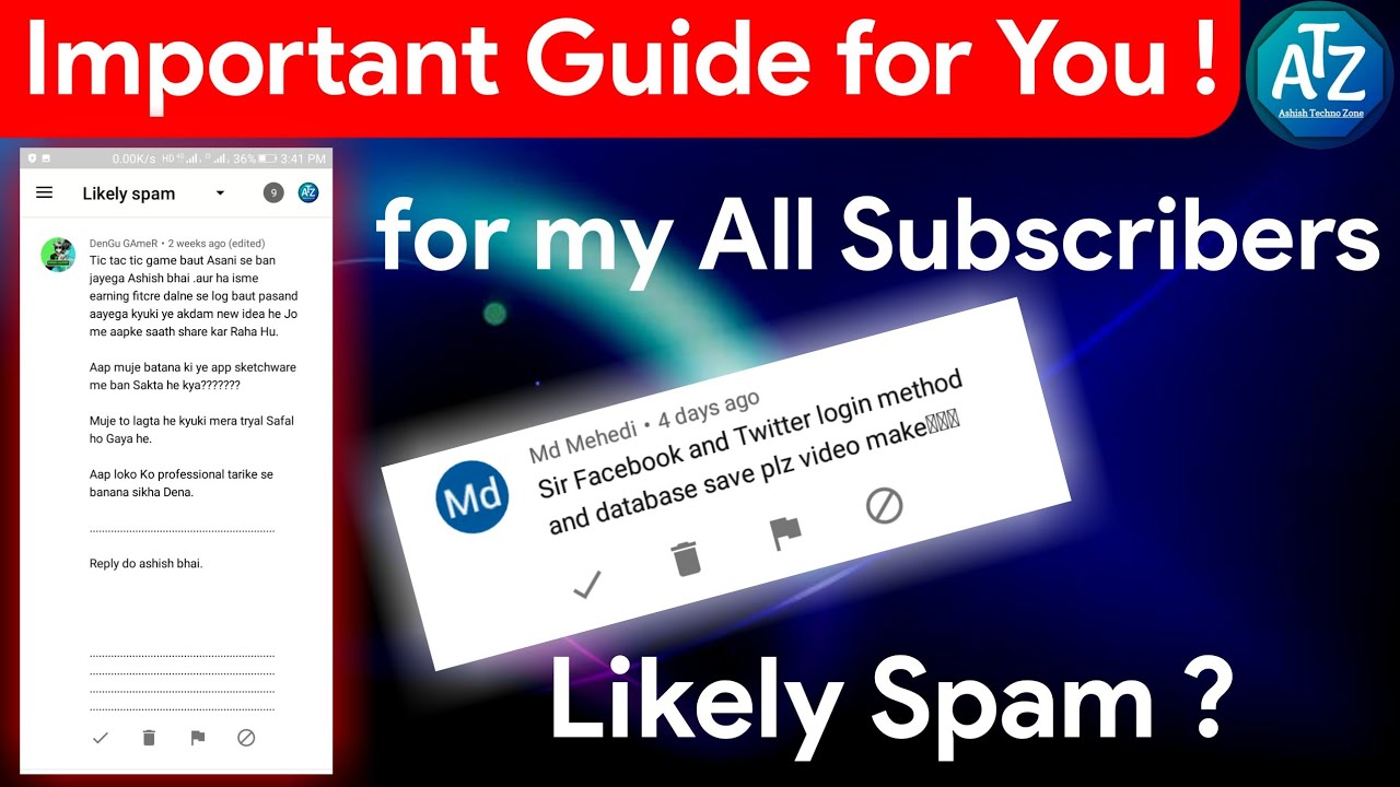Important Notice & Guide for you by - Ashish Techno Zone - YouTube