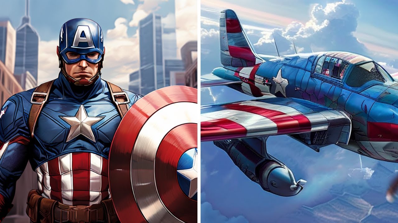 EPIC SUPERHERO PLANES!!! 🔥 (MARVEL & DC) 💥 - YouTube