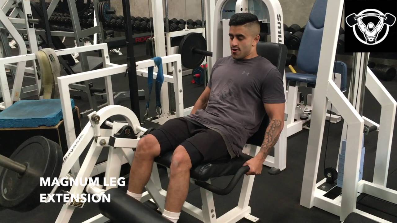 MAGNUM LEG EXTENSION - YouTube