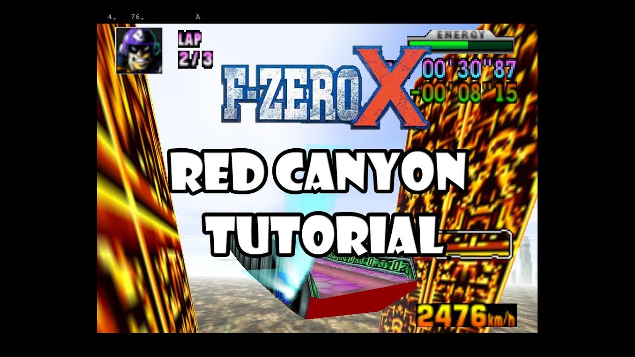 F-Zero X Tutorial - Red Canyon - YouTube