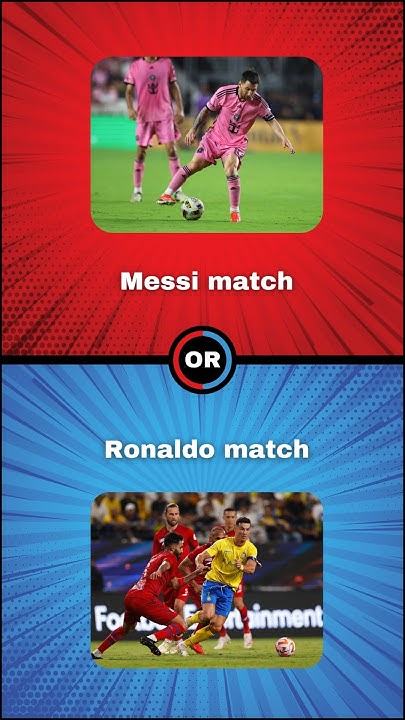 Messi vs Ronaldo #quizgame #wouldyourather #messi #shorts #quiz #trivia ...