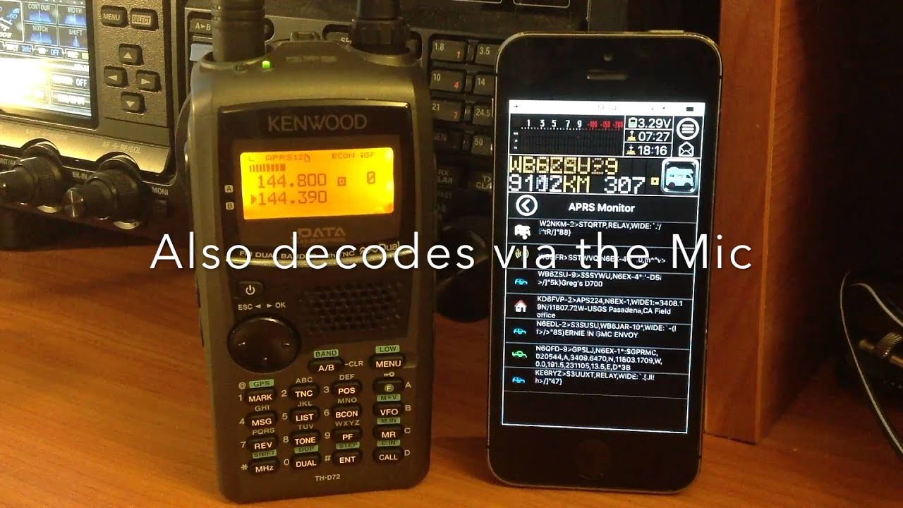 APRSpro Audio TNC Modem - YouTube