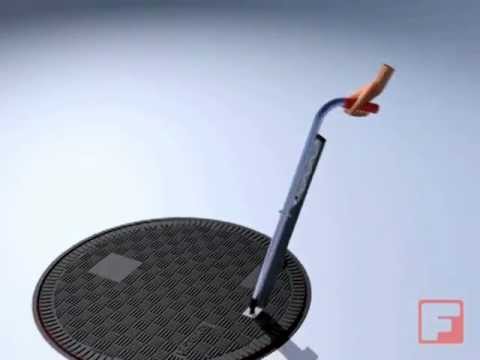 Specialised Lifting Handle for Fibrelite Covers - FL7A (3D Animation ...