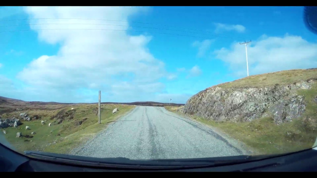 Bixter to Sandness (Melby) - Driving in the Shetland Islands - YouTube