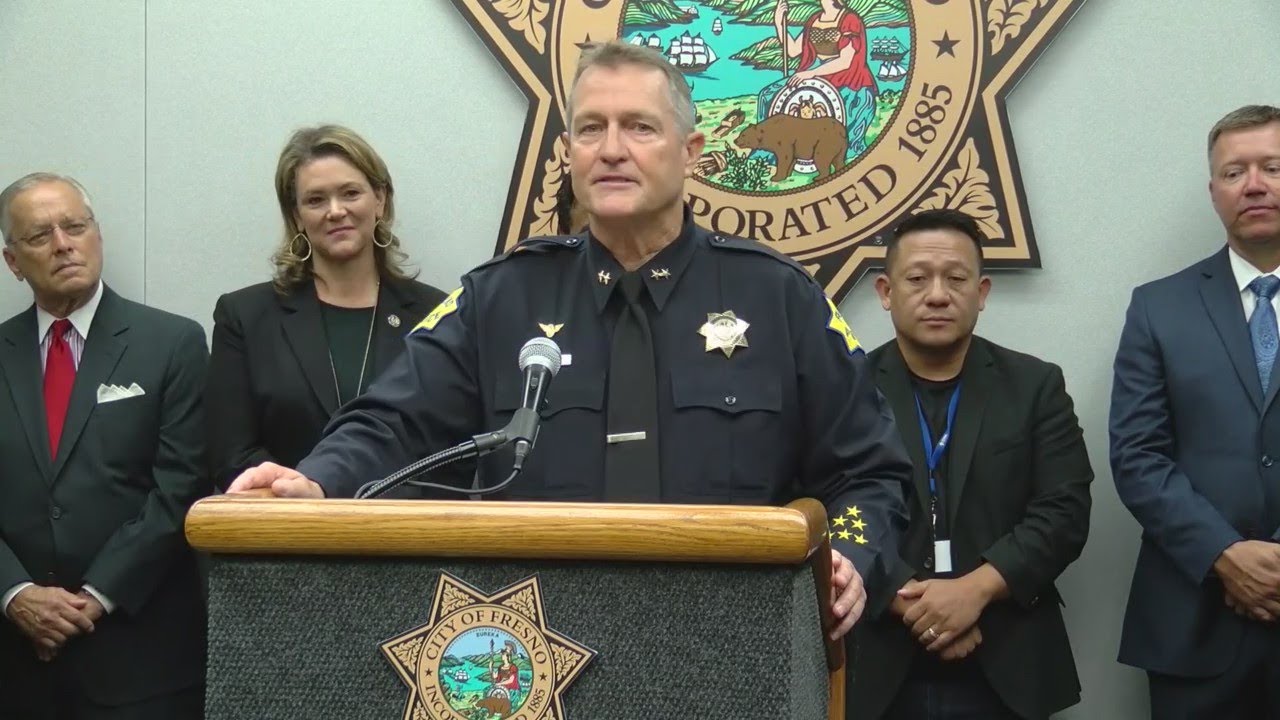 City of Fresno announces new interim police chief - YouTube