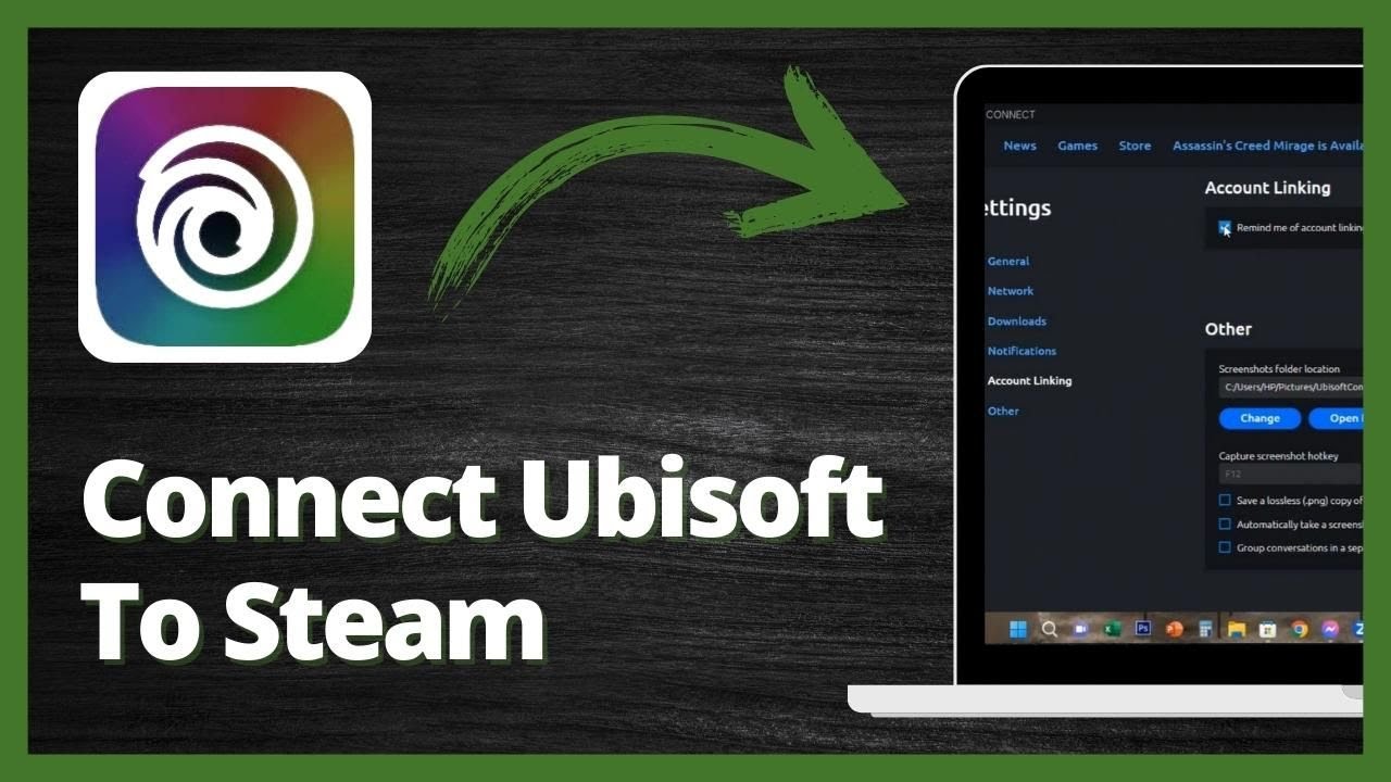 How To Connect Your Ubisoft Account to Steam | Quick Guide - YouTube