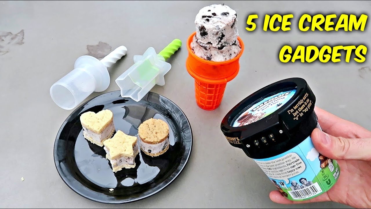5 Ice Cream Gadgets put to the Test - YouTube