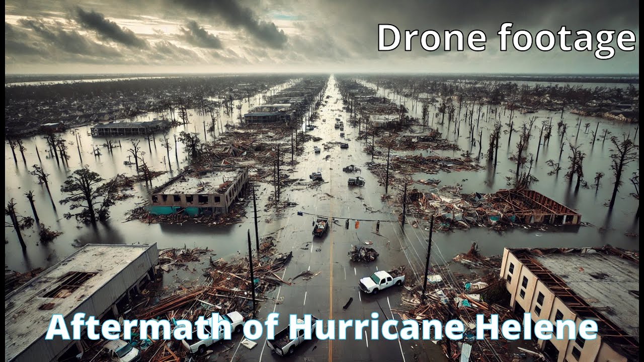 Drone Footage Reveals the Devastating Aftermath of Hurricane Helene ...