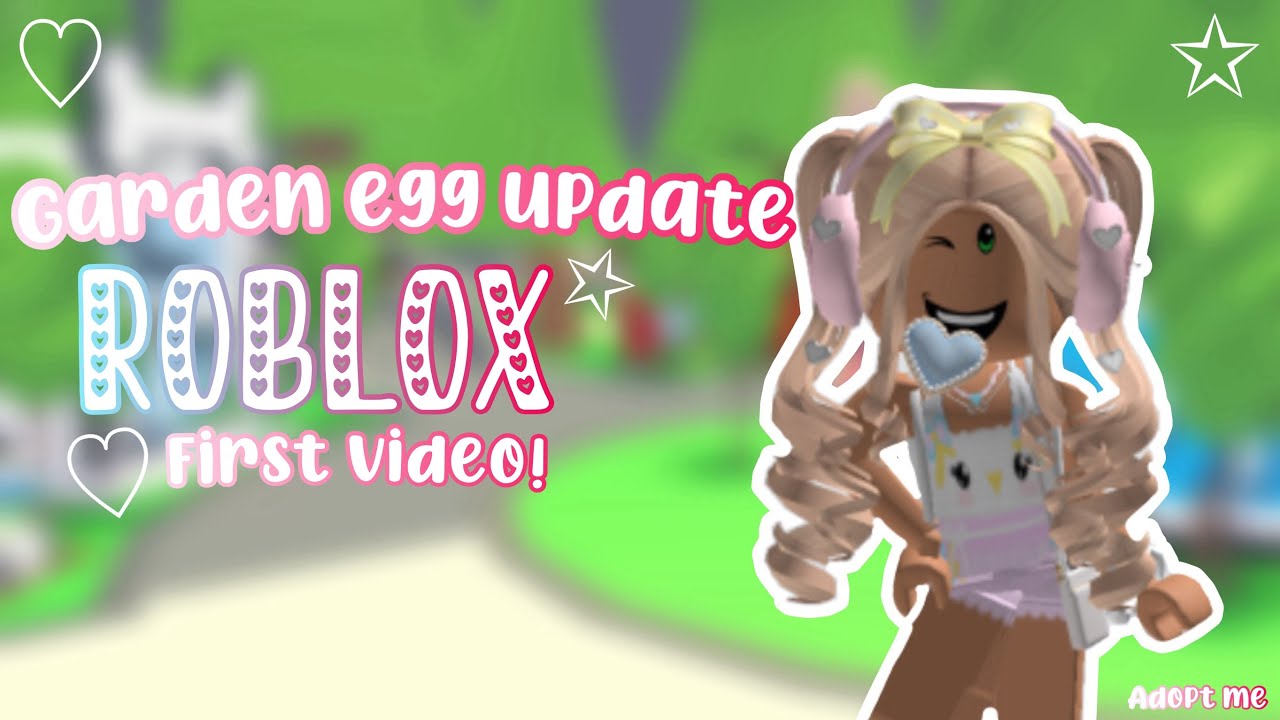 Adopt me garden egg update! new video don’t hate my voice lol I tried😭😂 ...