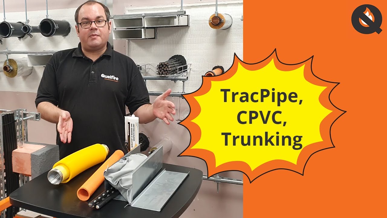 Firestopping Tested Details: QF2 Compound for TracPipe, CPVC & Trunking ...