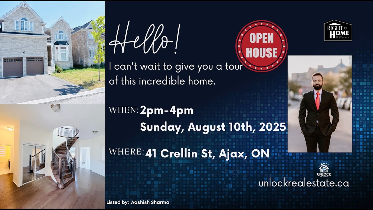 Take a Look Inside - 41 Crellin St, Ajax - Open House Tour This Sunday ...