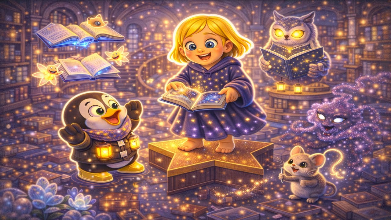 Emma and Chilly Restore the Star Map Library of the Night Sky ⭐📚 - YouTube