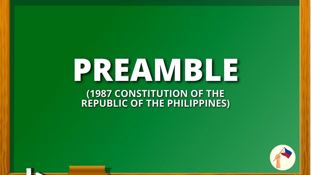 Preamble (Audio) l 1987 Constitution of the Philippines - YouTube