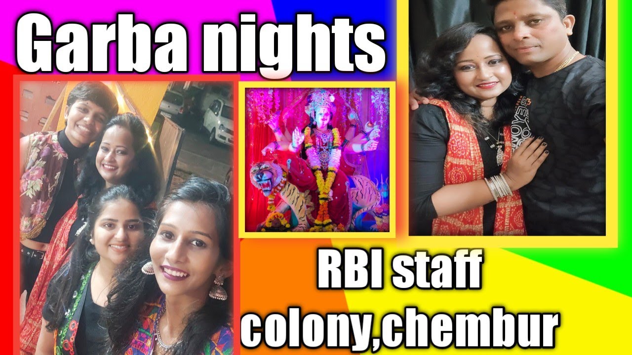garba nights 2022 || navaratri || garbevali raat || garba nights at RBI ...