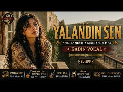 YALANDIN SEN | KADIN VOKAL | SAYKO SLOW | ANADOLU PSYCHEDELIC SLOW ROCK
