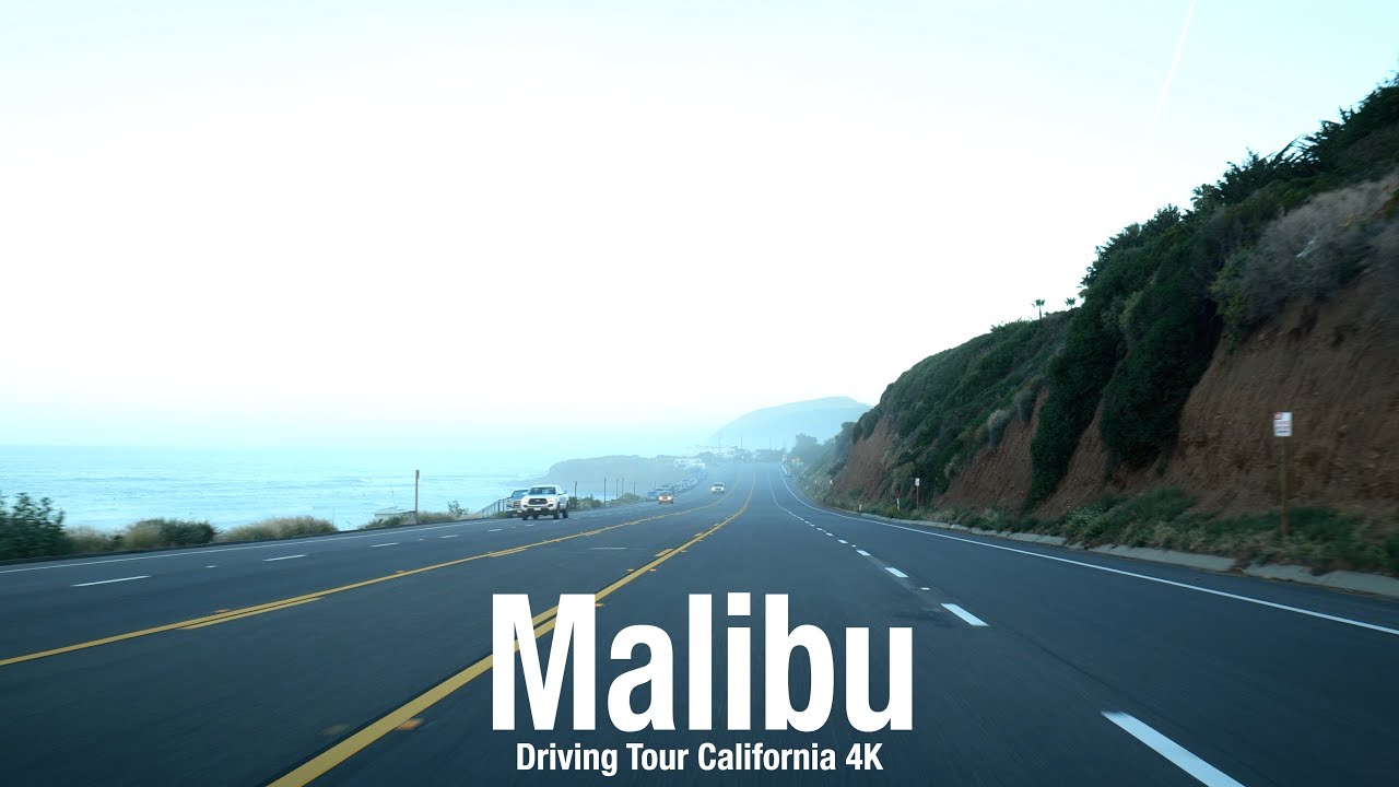 [4K] Malibu🇺🇸 Sunrise Drive - Scenic Drive, Driving Pacific Coast ...