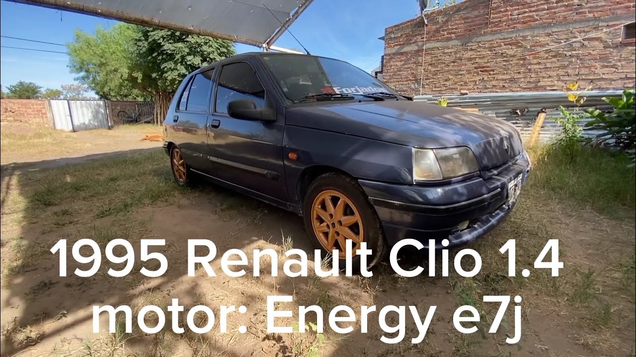 MI PRIMER AUTO 🚙 Renault Clio RT 1995 1.4 Energy e7j - YouTube