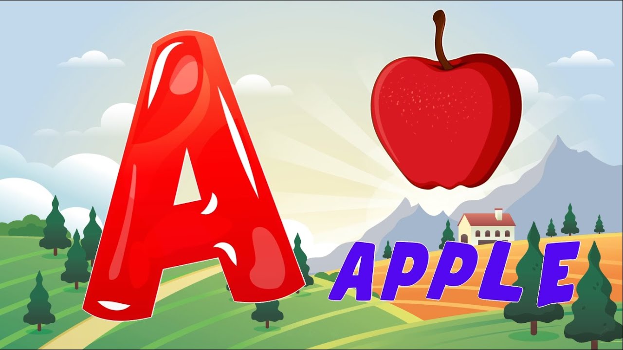 ABC Song For Kids | A Is For apple b is for ball | Alphabet - YouTube