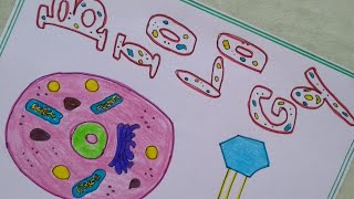 Cells Clipart In Biology Project Cover Page